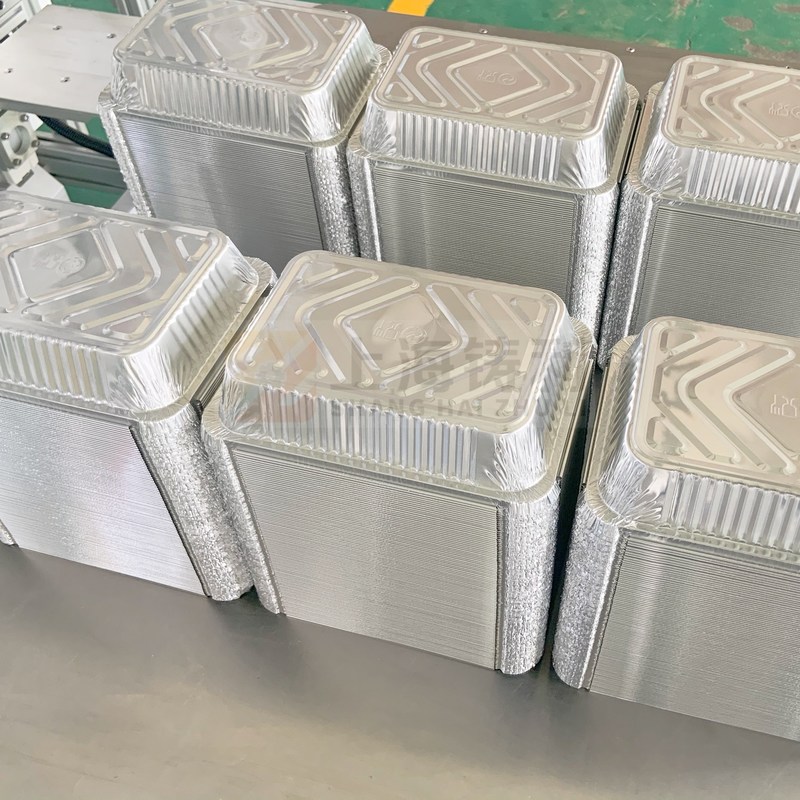 Pneumatic Aluminium Foil Making Machine Automatic Aluminum Silver Foil ...